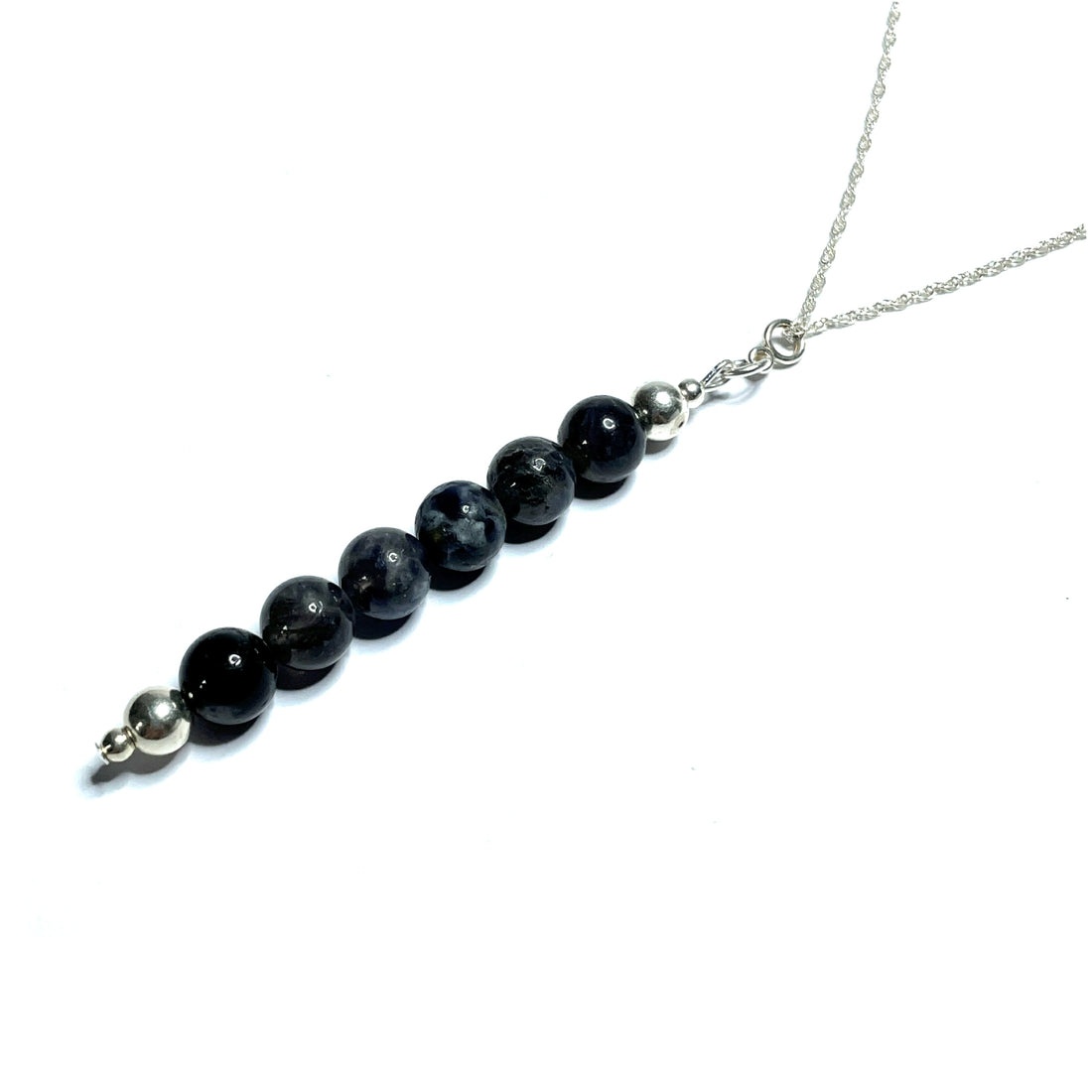 Iolite Pendant | Handmade Crystal Jewellery – Rafaelle